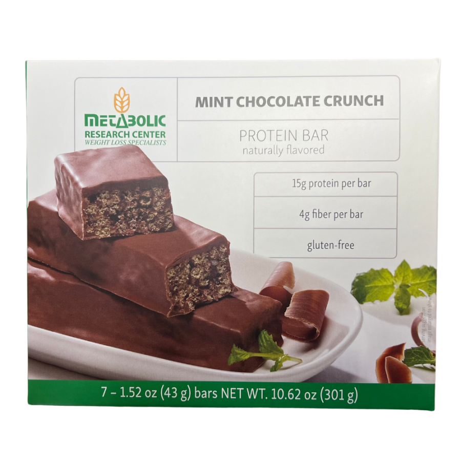 Mint Chocolate Crunch Protein Bar | Weight Loss MRC